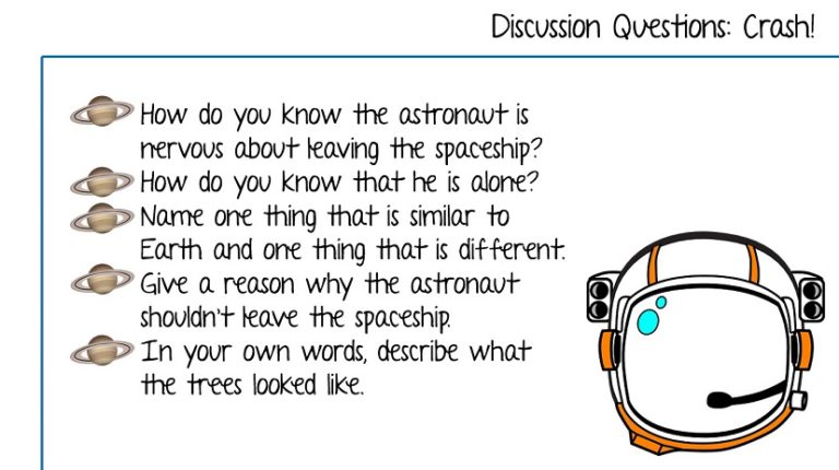 Crash Landing – a space themed comprehension pack – Teaching With Ease